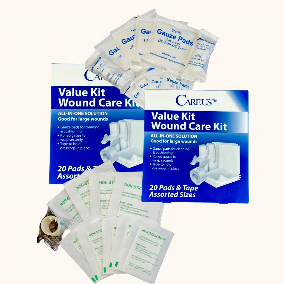CareUs 20 Pc Wound Care Kit for TummyTuck and Breast Surgeries– Myssy's ...